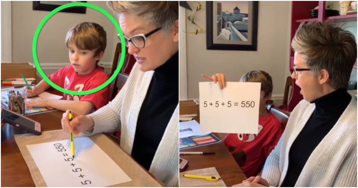 1筆神算出「5＋5＋5＝550」！男童秒解直呼太簡單 網驚呆：第2個愛因斯坦 | 國際 | CTWANT