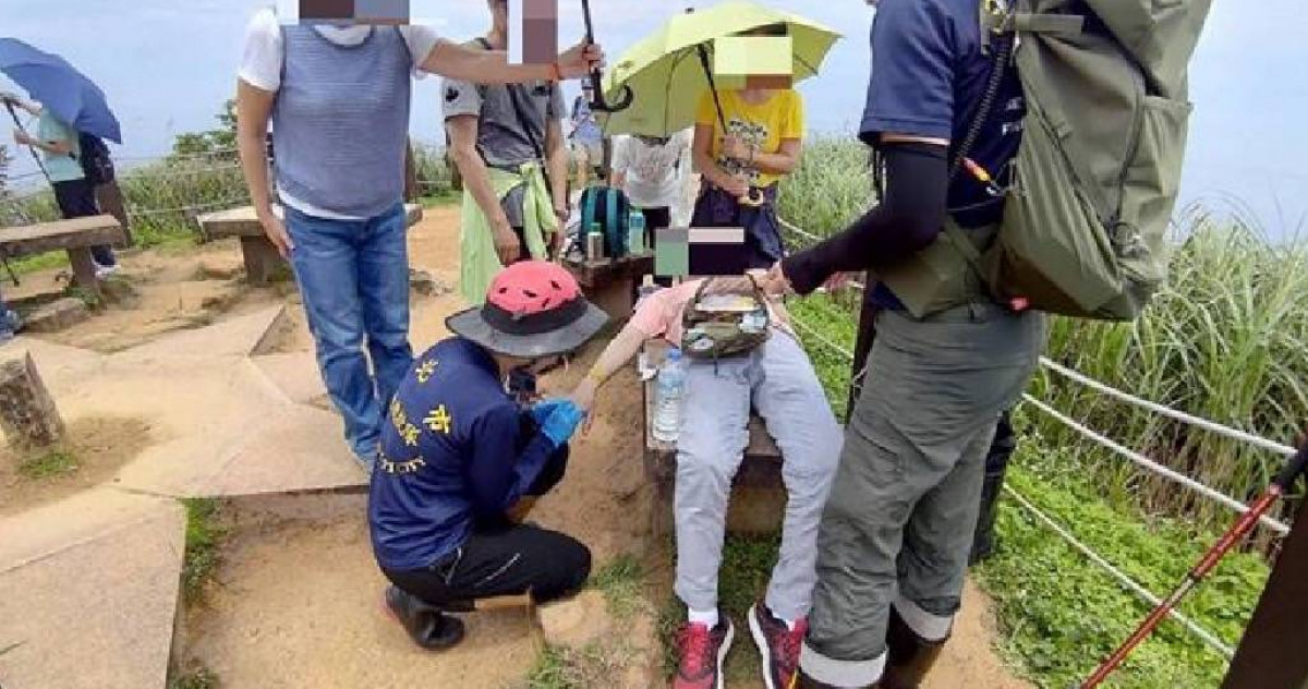 瑞芳南子吝步道驚傳登山意外！男山友頭暈無力 勇消9人火速救援 | 社會 | CTWANT