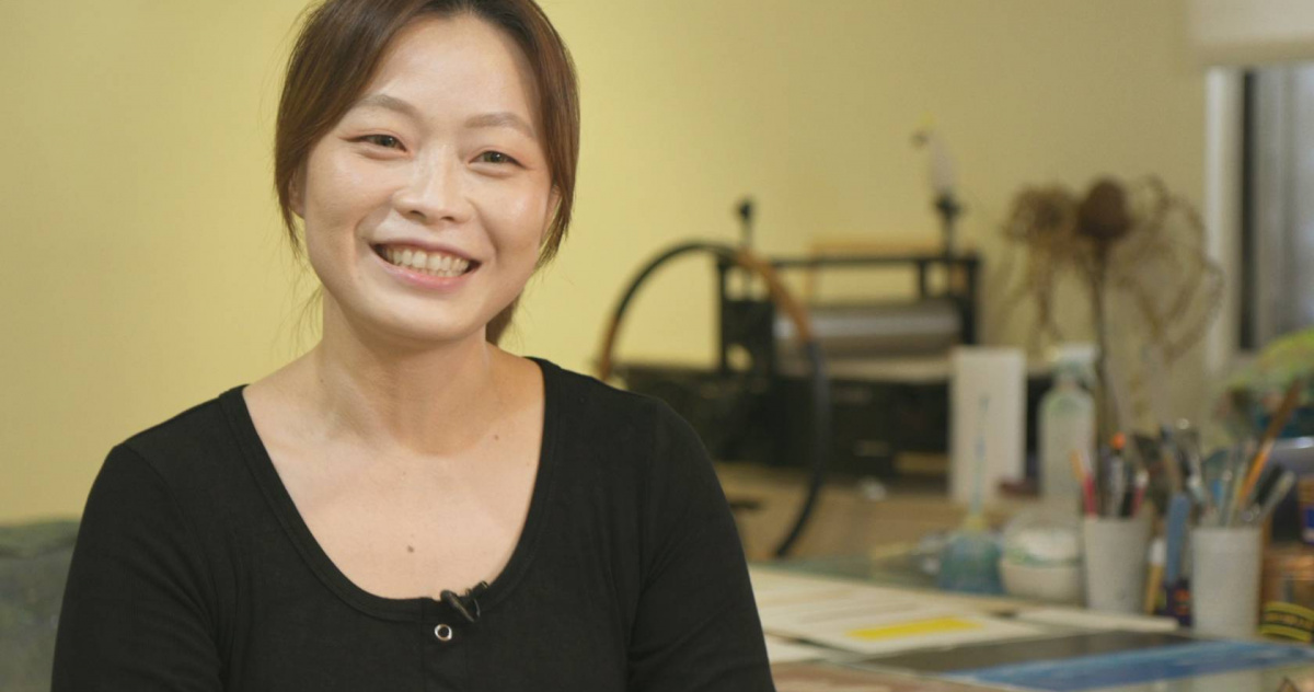 藝術家李屏宜首次打造大尺幅作品 投射創作者自由心嚮 | 娛樂 | CTWANT