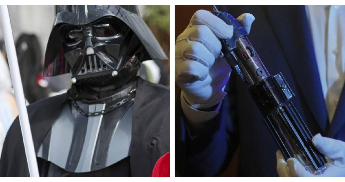 星戰迷暴動！ 黑武士道具真品「光劍」拍出1.1億天價 | 國際 | CTWANT