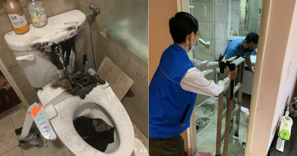 免治馬桶突自燃「焦黑一片」險釀火災 廠商說話了 | 生活 | CTWANT