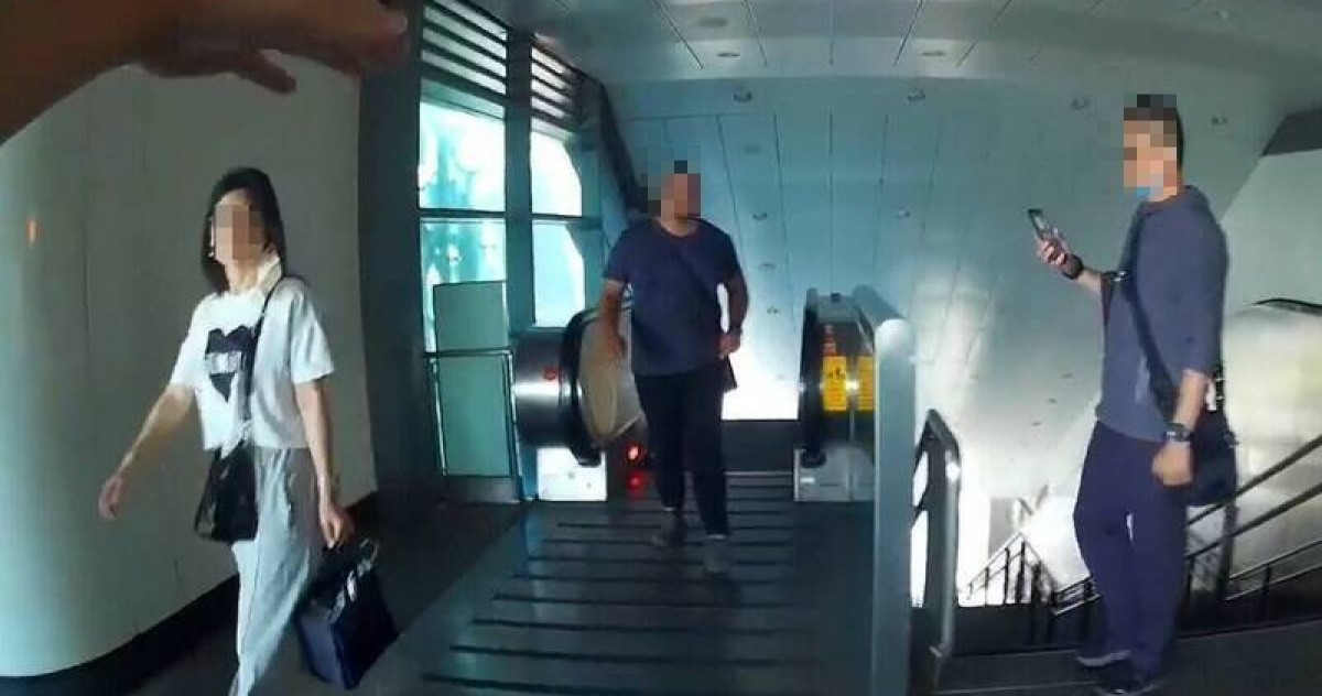 機捷A6站「攝狼」出沒！壯碩平頭男跟隨女乘客便衣警逮現行 | 社會 | CTWANT