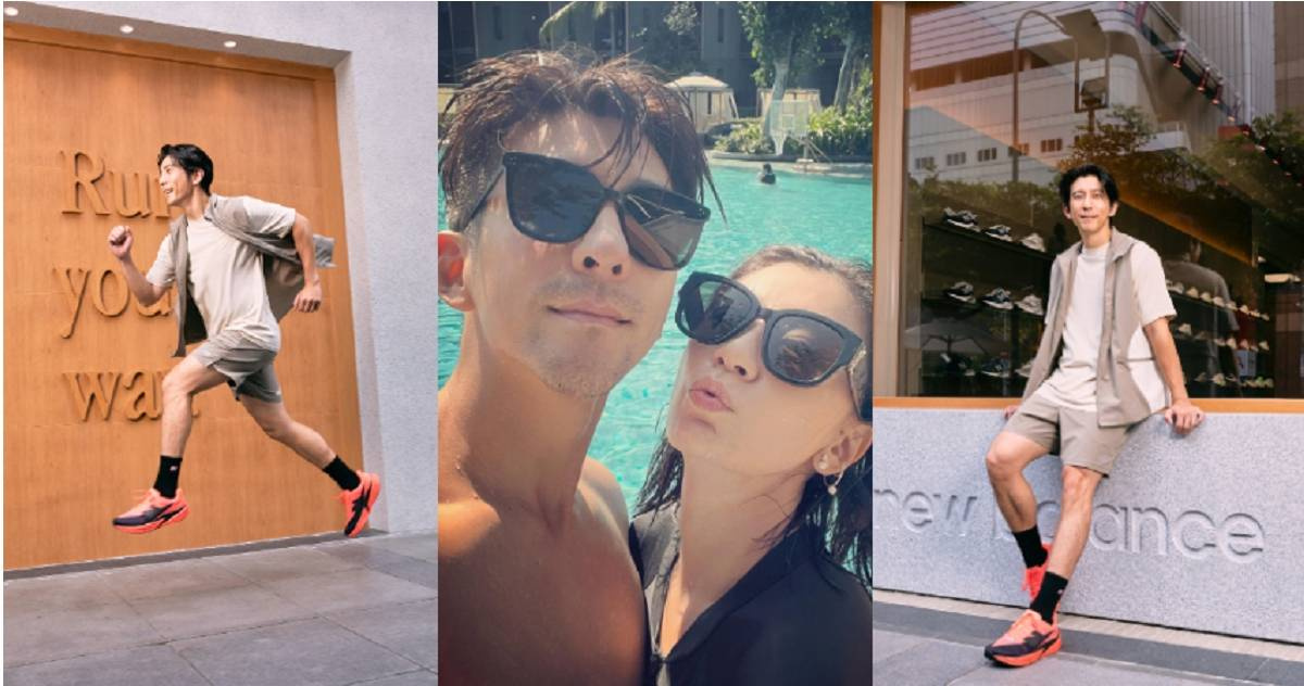 修杰楷520現身NB活動放閃告白老婆！大方曝賈靜雯反應、還許願全家一起來跑步 | 漂亮 | CTWANT