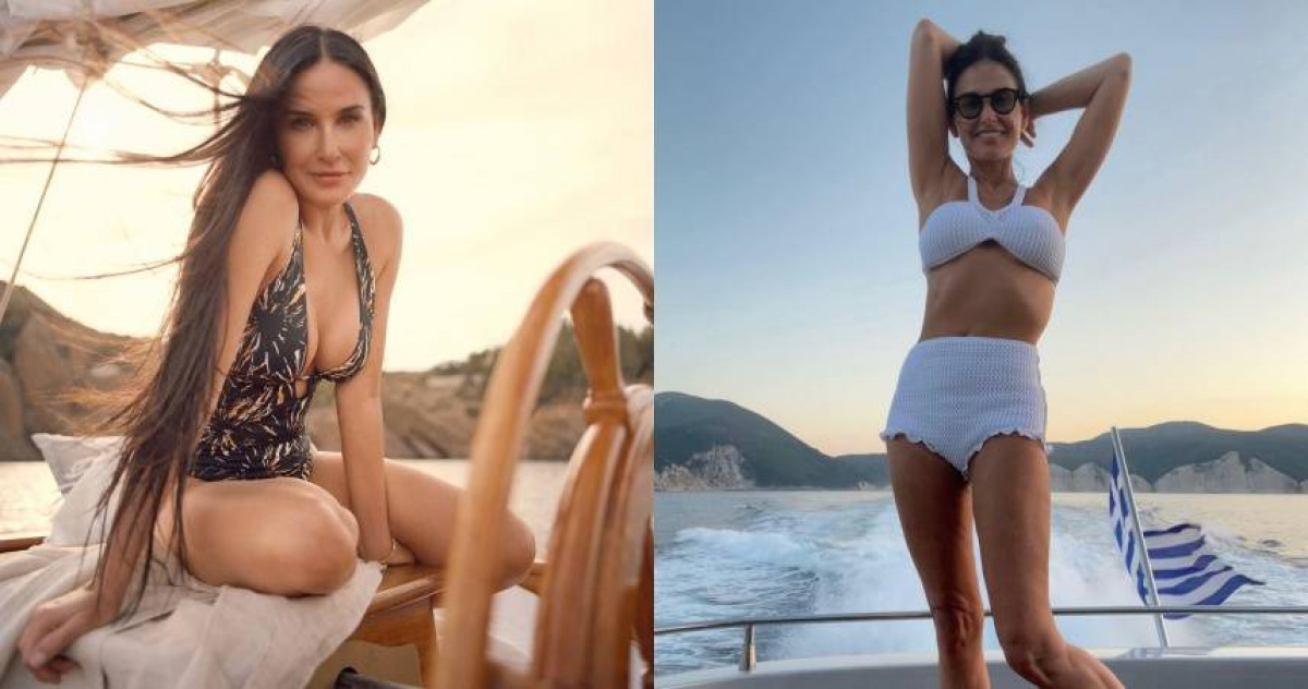 不敢相信黛咪摩爾要60歲了，她那性感的好身材，這幾年原來堅持這樣保養！ | 漂亮 | CTWANT