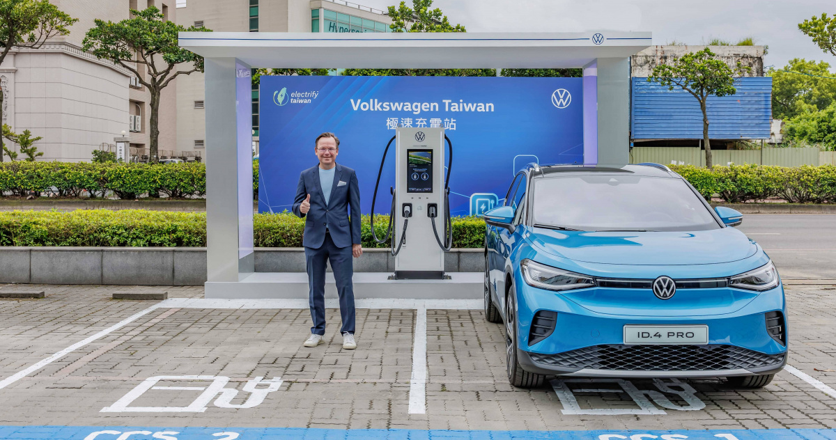 迎ID.成員台灣福斯砸5億串聯充電服務 首座急速充電站14日啟用配CCS1、CCS2雙槍 | 財經 | CTWANT
