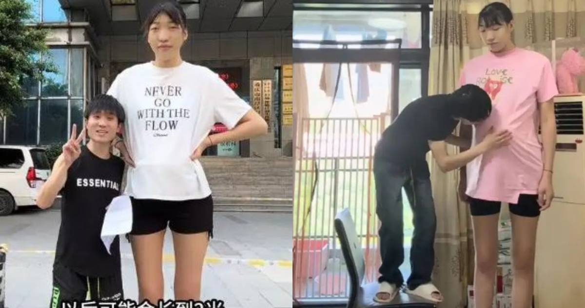 情侶身高差太狂！220公分女友宣布懷孕 1原因遭疑「造假」170尪發聲 | 國際 | CTWANT