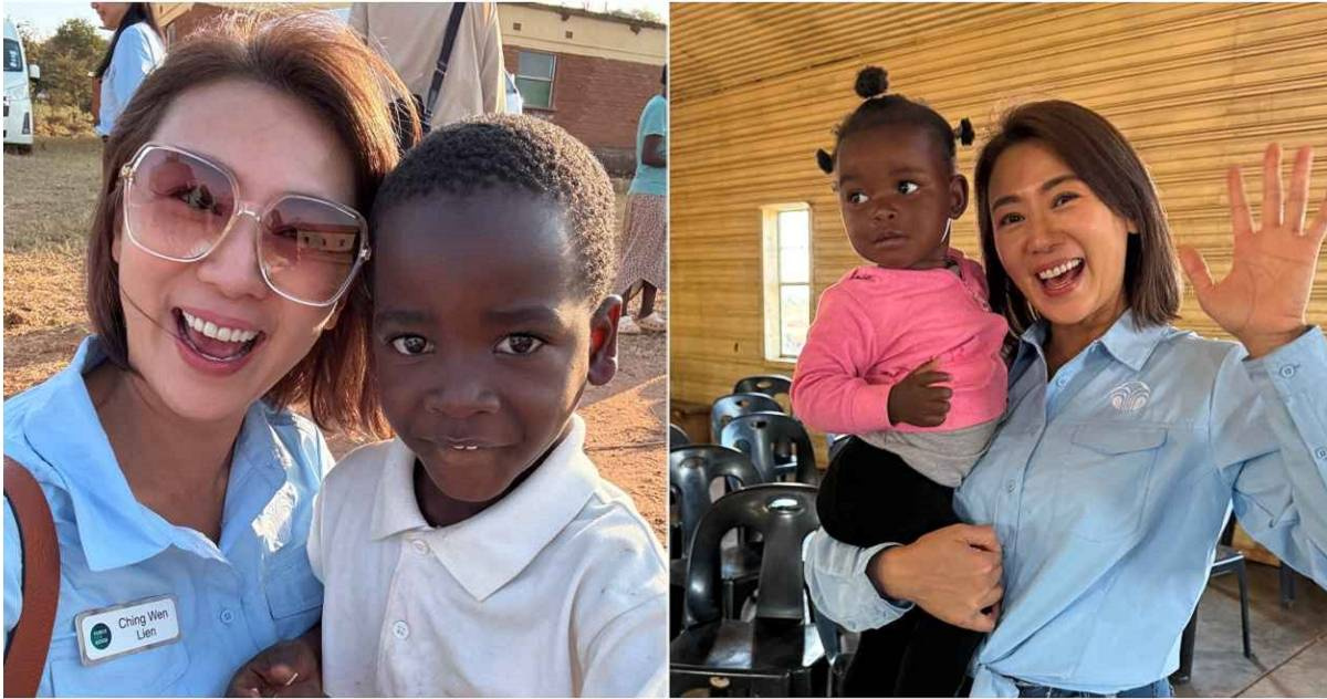 連靜雯飛24小時到非洲做慈善 行李搞丟澆不熄愛心 | 娛樂 | CTWANT