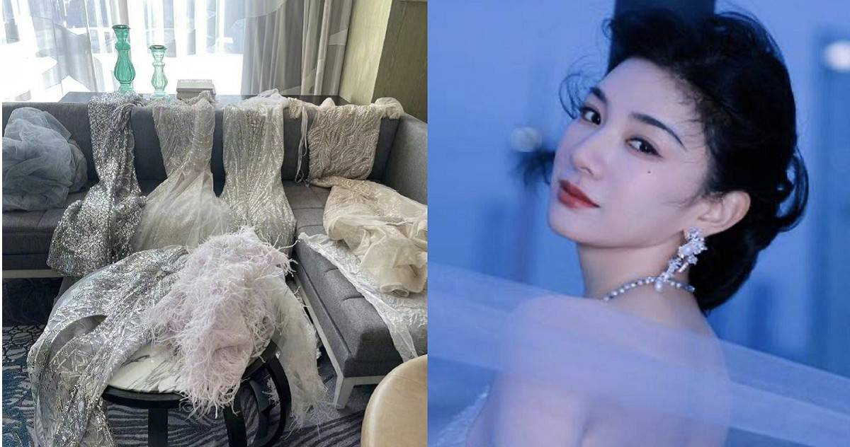 7套禮服塞不下！女星竟「身纏10層保鮮膜」 網看傻：這也太拚了吧 | 娛樂 | CTWANT