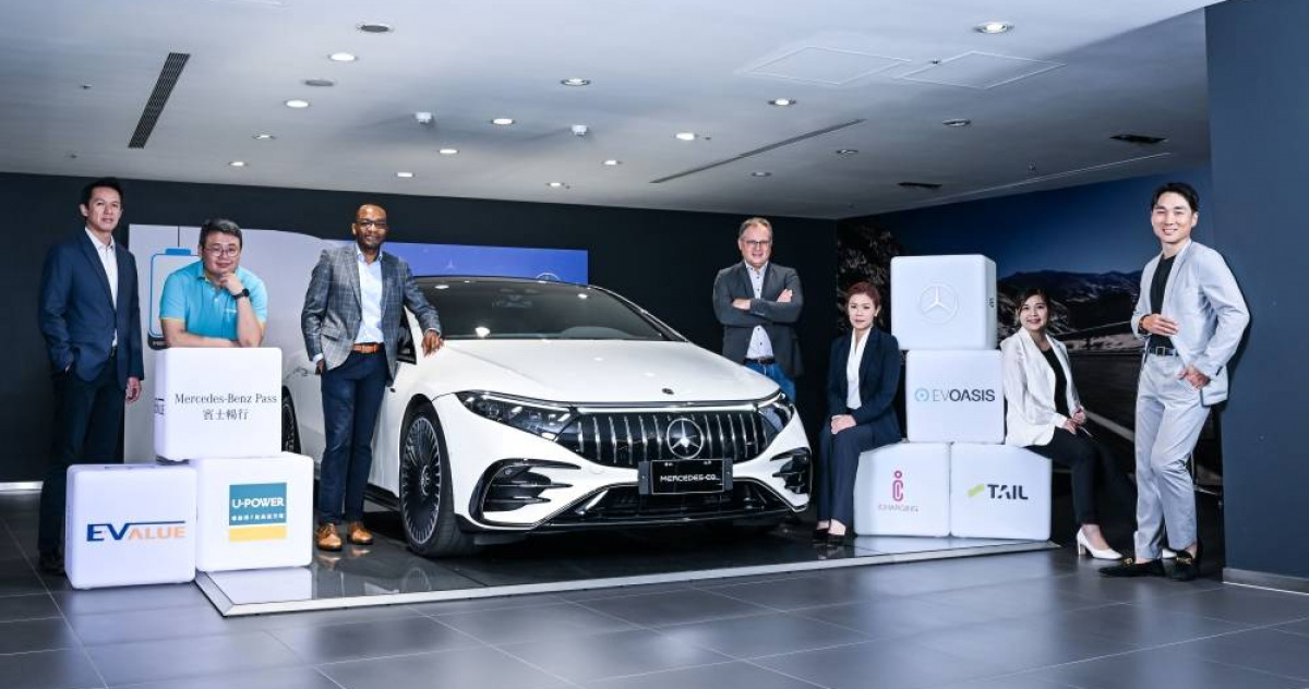 台灣賓士整合5大充電營運商 打造APP單一登入平台 | 財經 | CTWANT
