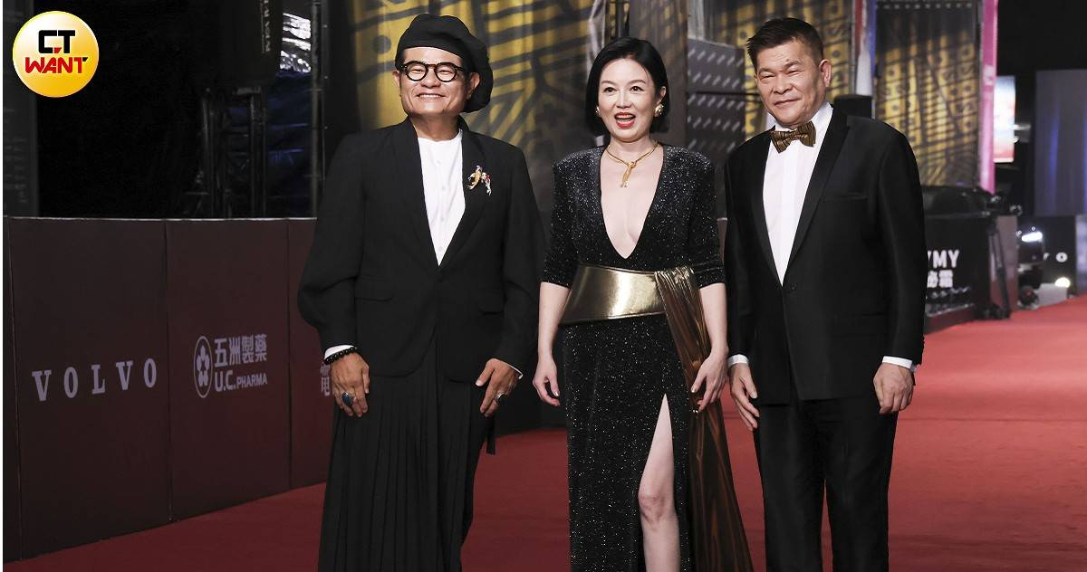 金鐘59／苗可麗深V露東西半球 許效舜戴300萬愛妻禮當幸運物 | 娛樂 | CTWANT