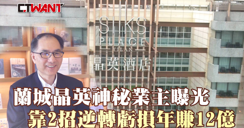 蘭城晶英神秘業主曝光 靠2招逆轉虧損年賺12億 | 影音 | CTWANT